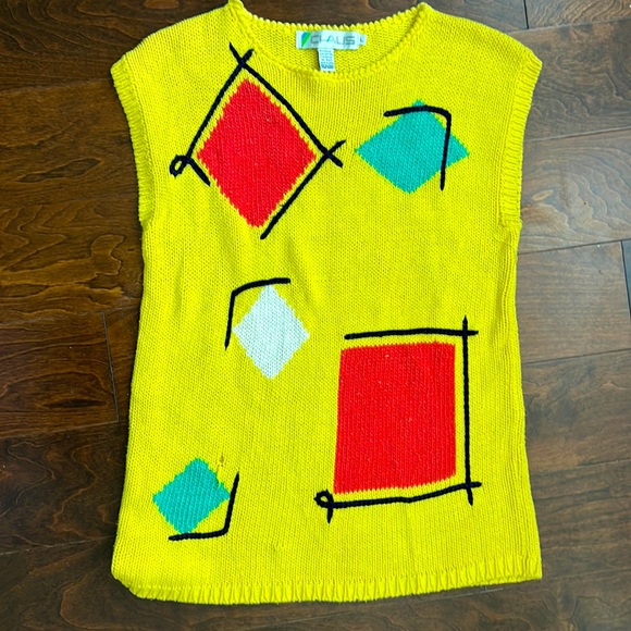 Tops | Vintage Mustard Colored Top | Poshmark